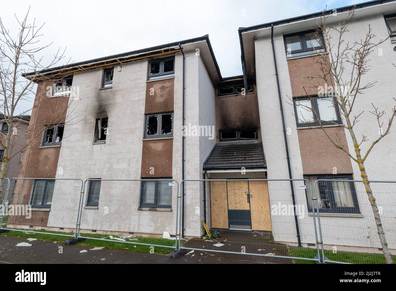 Polvanie View, Inverness, Highlands, Scotland. 1 April 2022. This is ...