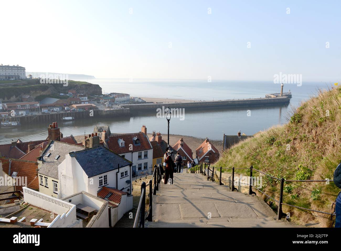 whitby in yorkshire Stock Photo - Alamy
