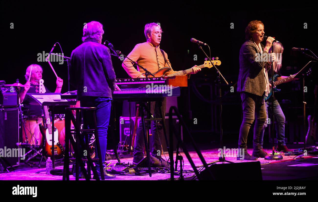 The Zombies rock band perform live on stage at the Plaza Live theater ...