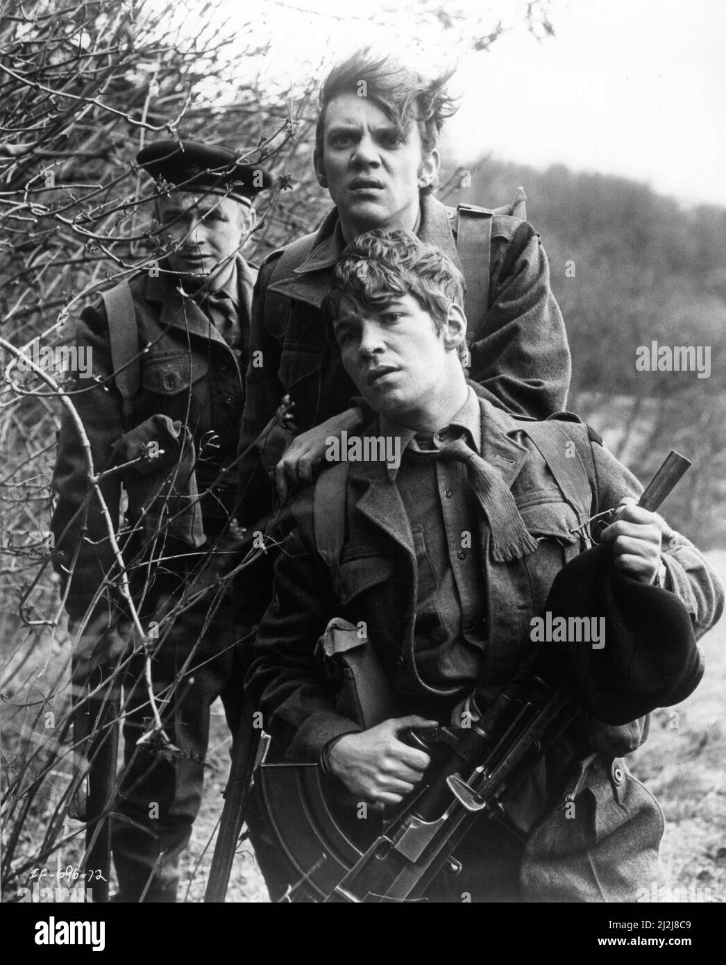 DAVID WOOD MALCOLM McDOWELL and RICHARD WARWICK in IF .... 1968 ...