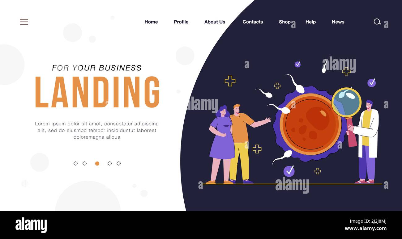 Young married couple consulting doctor. Tiny persons at hospital ...