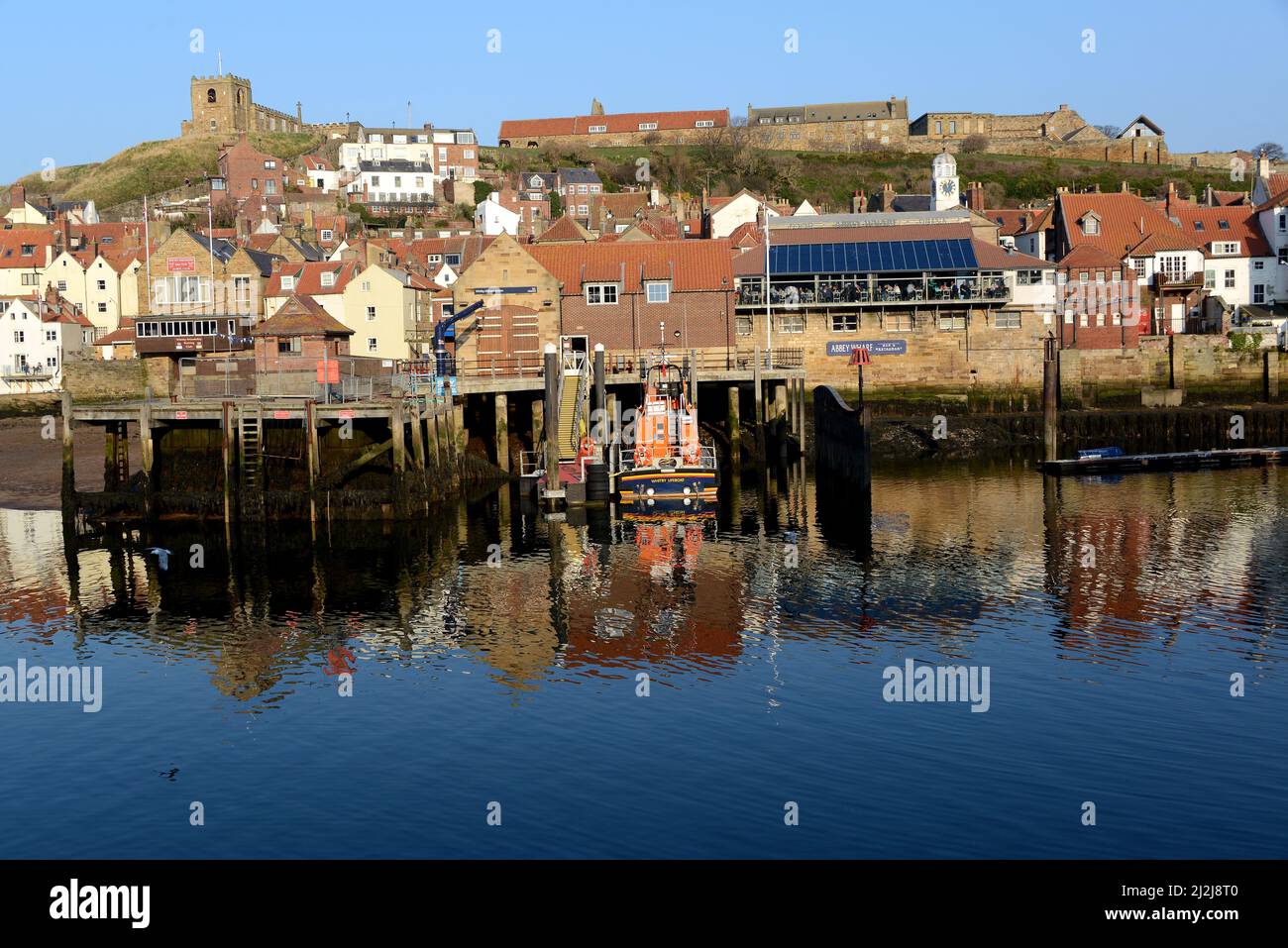 whitby in yorkshire Stock Photo - Alamy