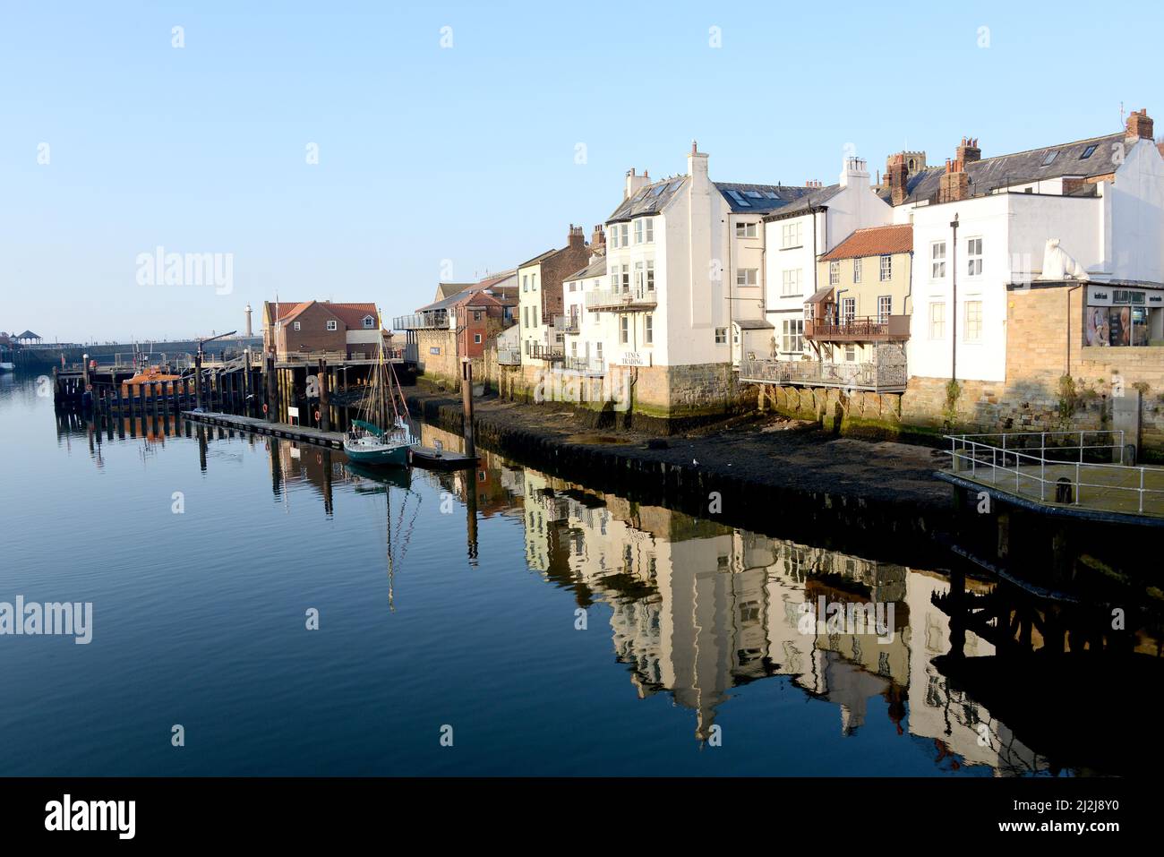 whitby in yorkshire Stock Photo - Alamy