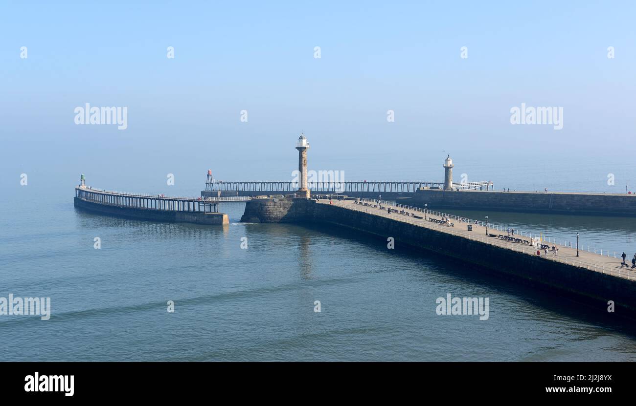whitby in yorkshire Stock Photo - Alamy
