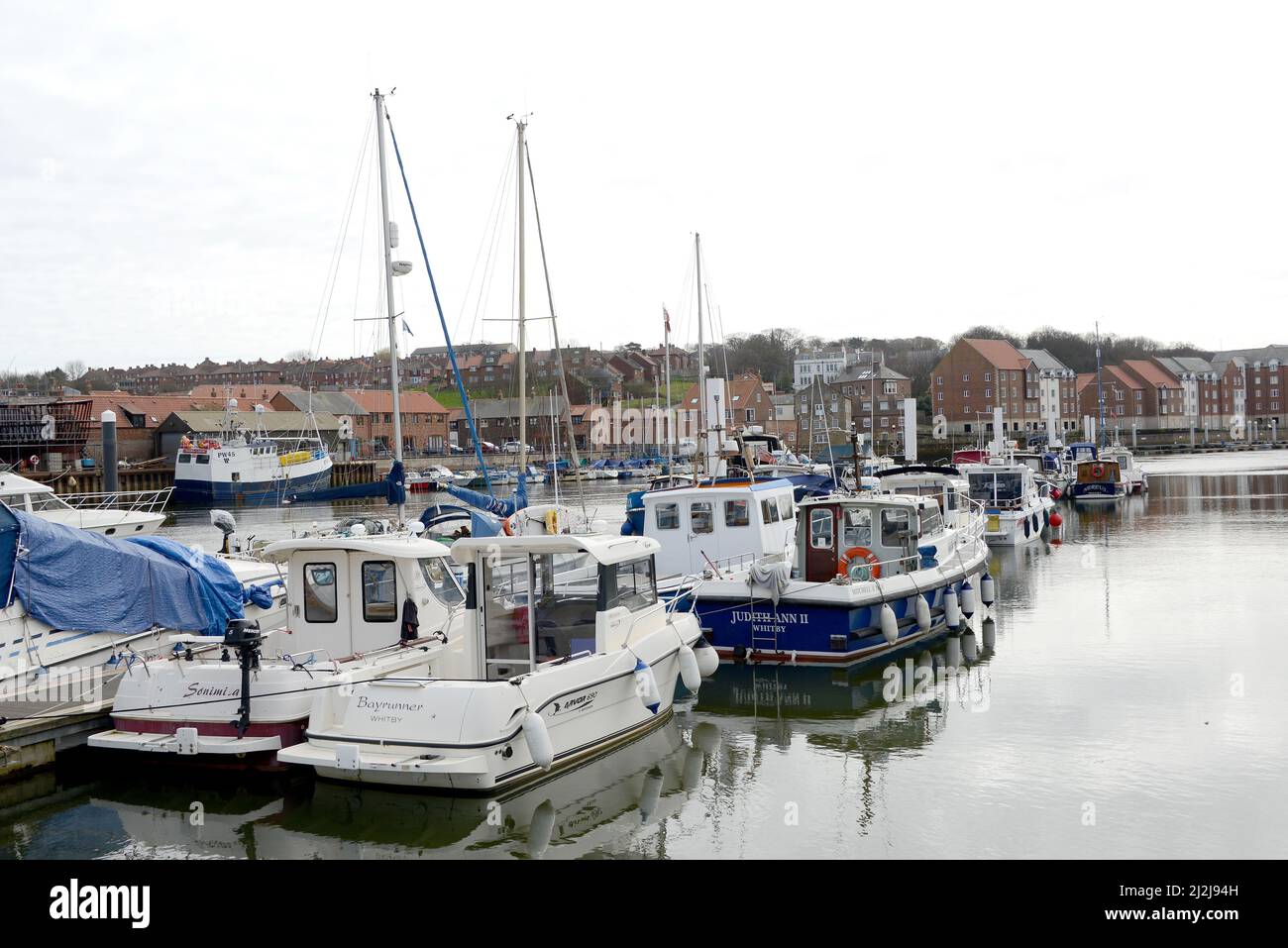whitby in yorkshire Stock Photo - Alamy