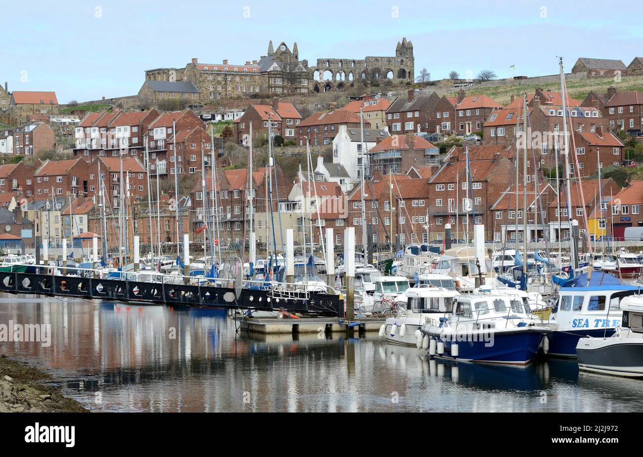 whitby in yorkshire Stock Photo - Alamy