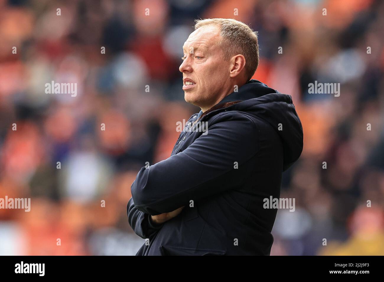 Steve Cooper manager of Nottingham Forest during the game Stock Photo ...