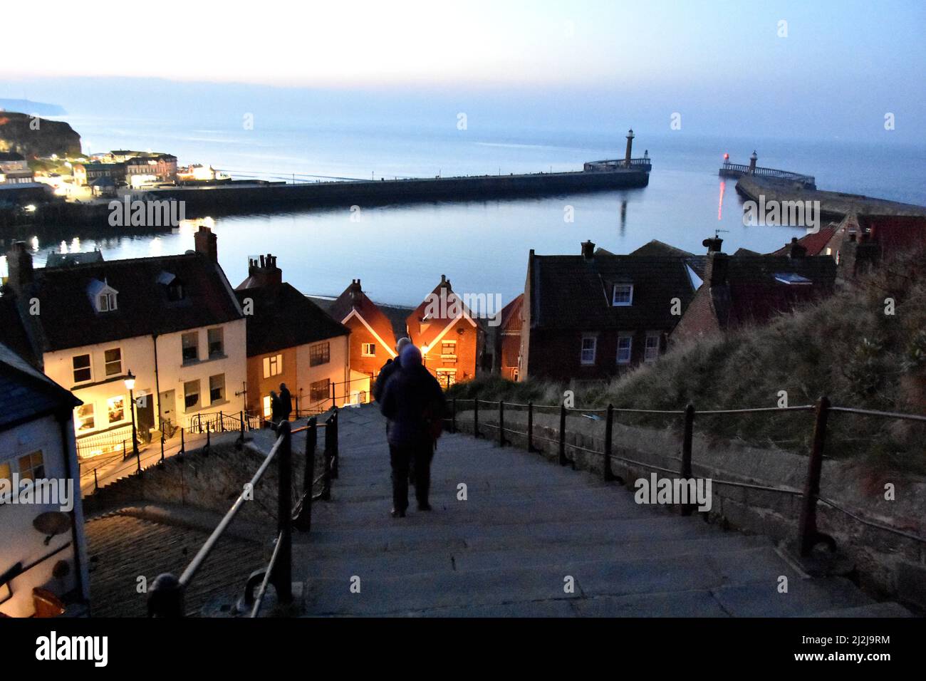 Whitby night hi-res stock photography and images - Alamy