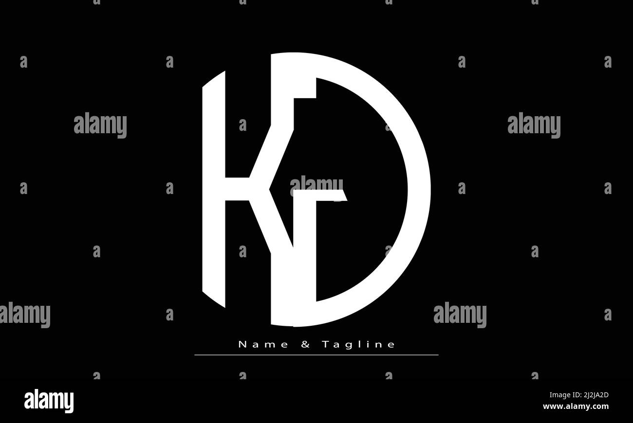 Letter kj logo hi-res stock photography and images - Alamy