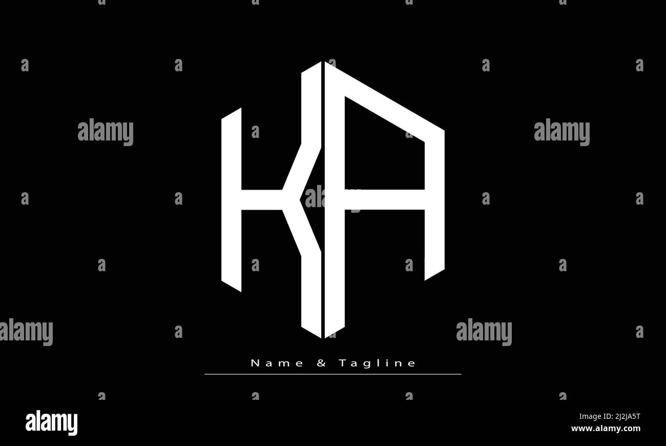 Letter ka logo hi-res stock photography and images - Alamy