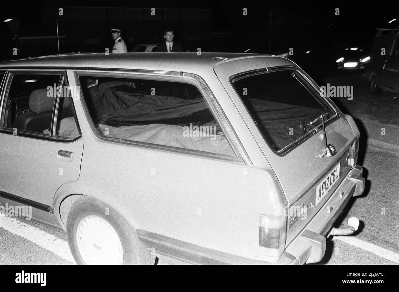 Scenes in Hungerford, Berkshire, following a Gun siege in the town. The ...