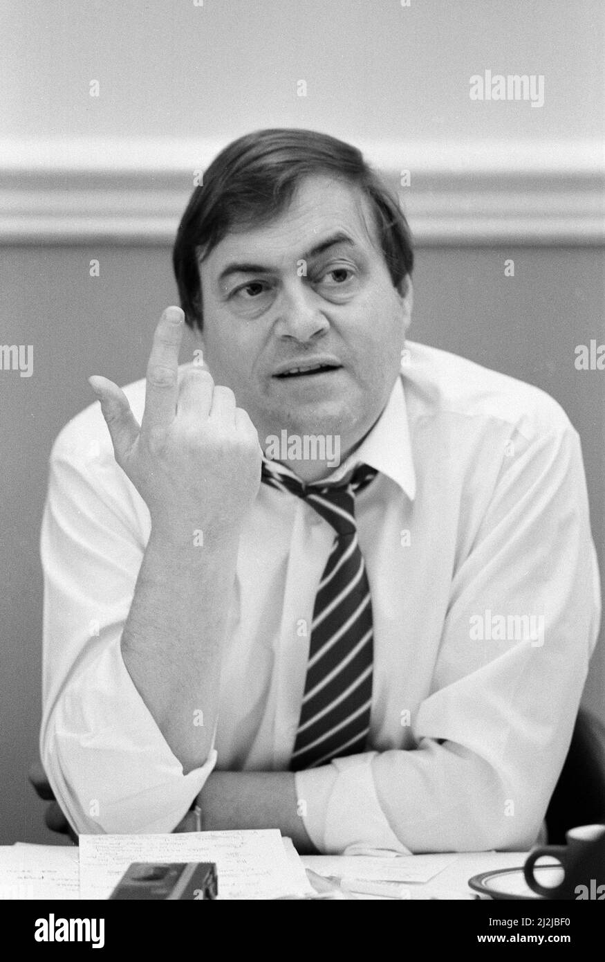 John Prescott MP, Member of Parliamentfor Hull East, and Shadow ...