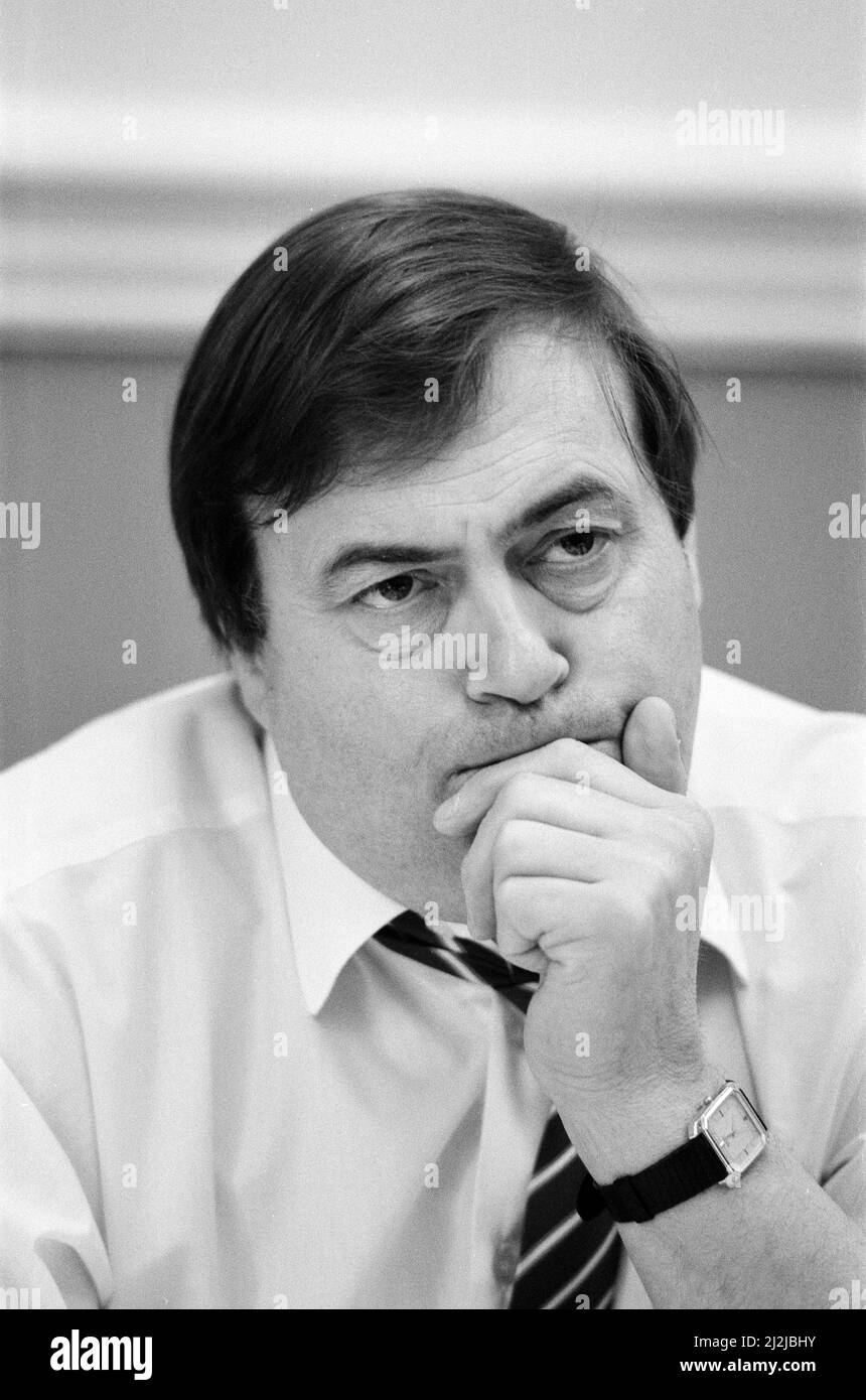 John Prescott MP, Member of Parliamentfor Hull East, and Shadow ...