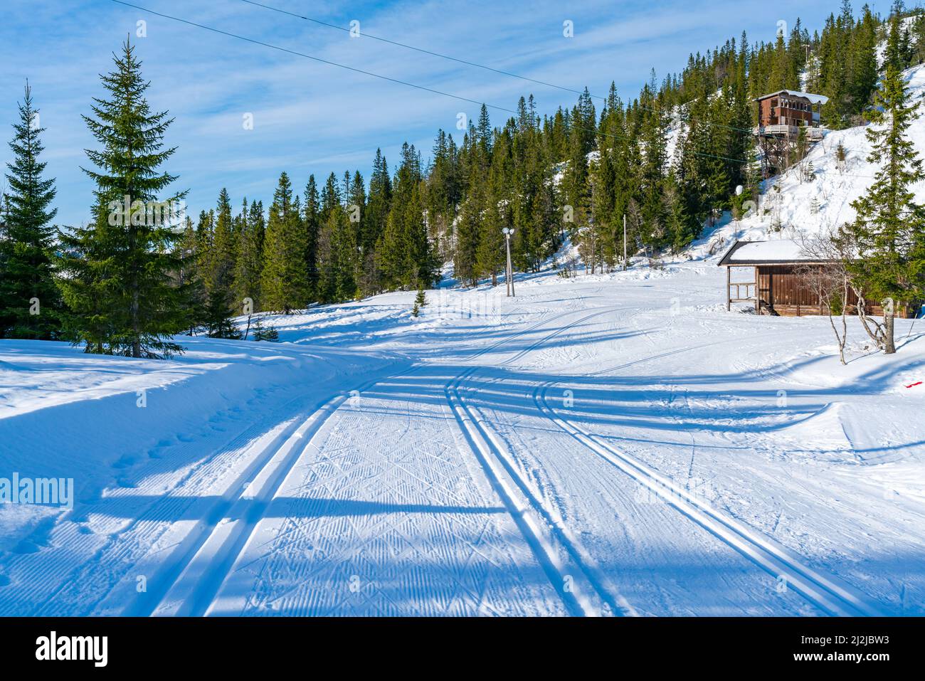 Trondheim norway landscape snow frost hi-res stock photography and ...