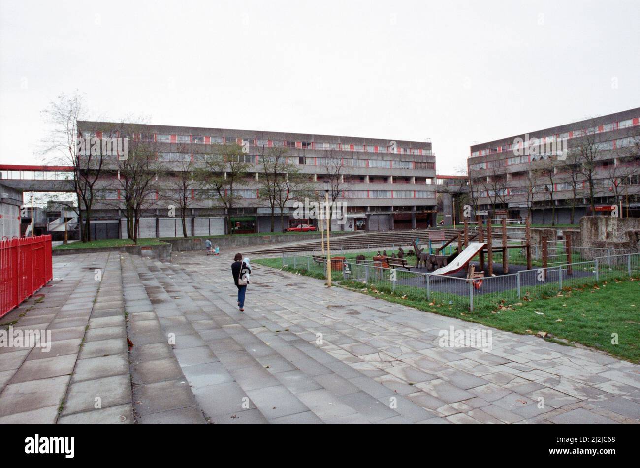 General views of Ferrier housing estate in Kidbrooke, Greenwich, south ...