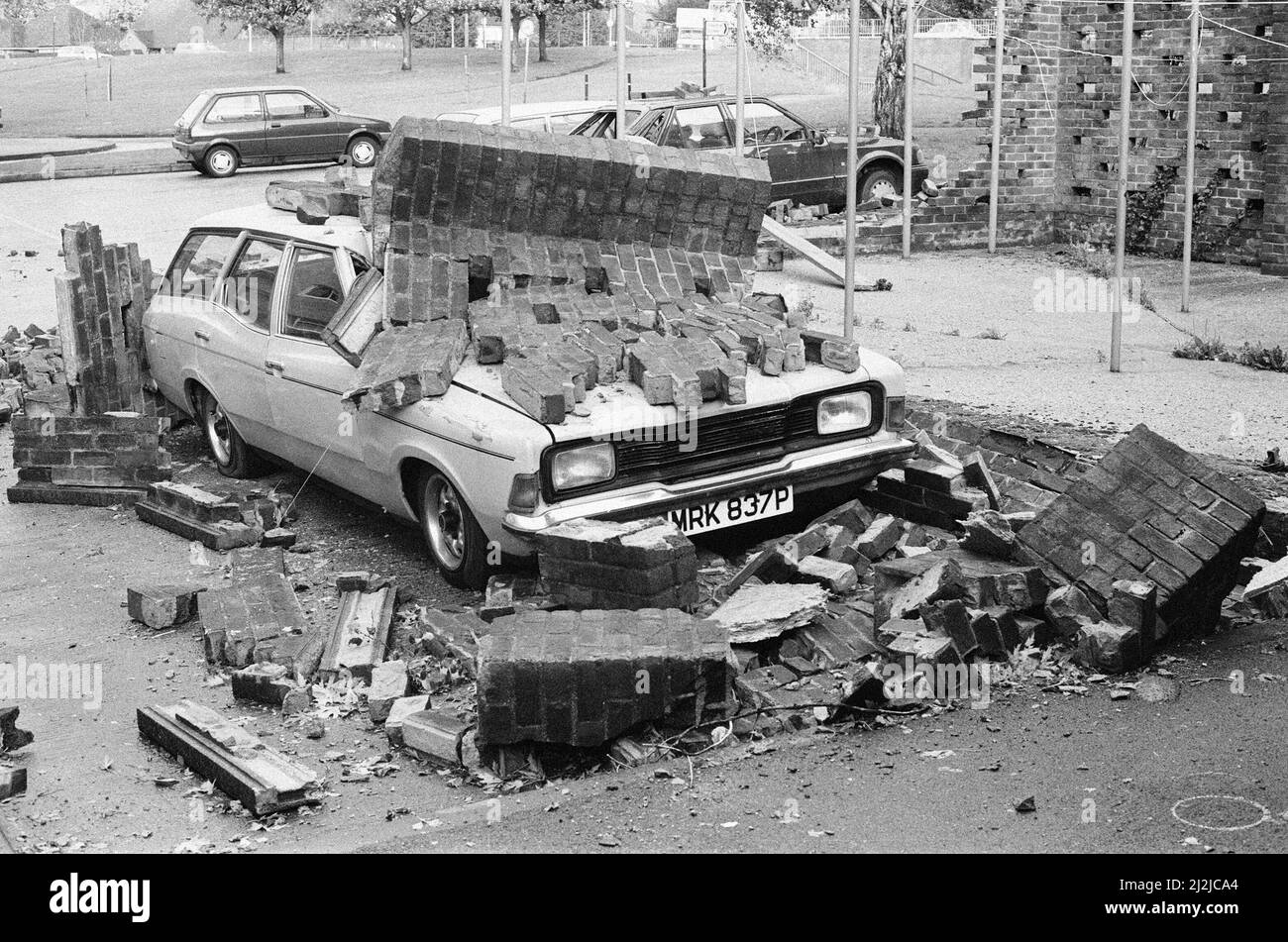The Great Storm October 1987. Our Picture Shows . . . storm damage ...