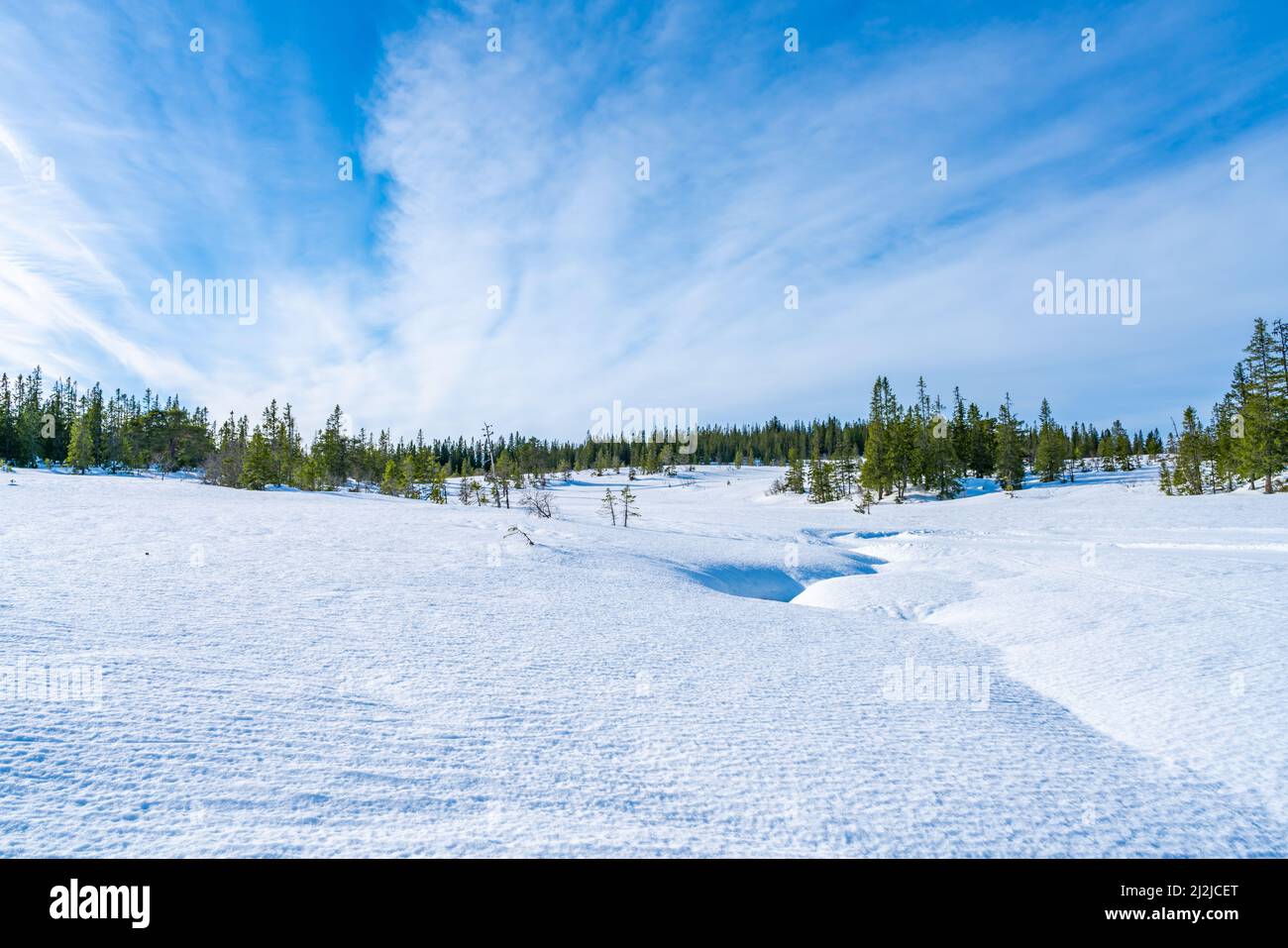 Trondheim norway landscape snow frost hi-res stock photography and ...