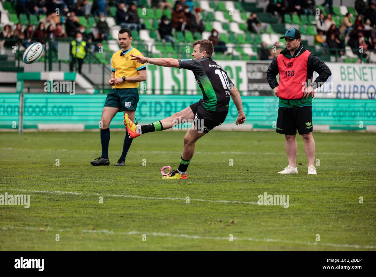 Jack Carty (Connacht Rugby) during the United Rugby Championship match ...