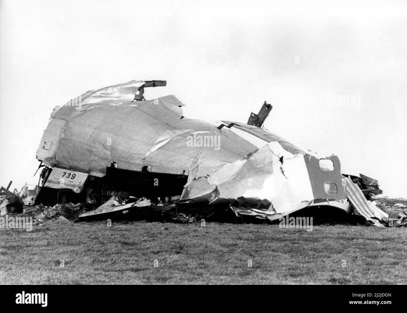 The Lockerbie Air Disaster which occurred on 21st December, 1988. The ...