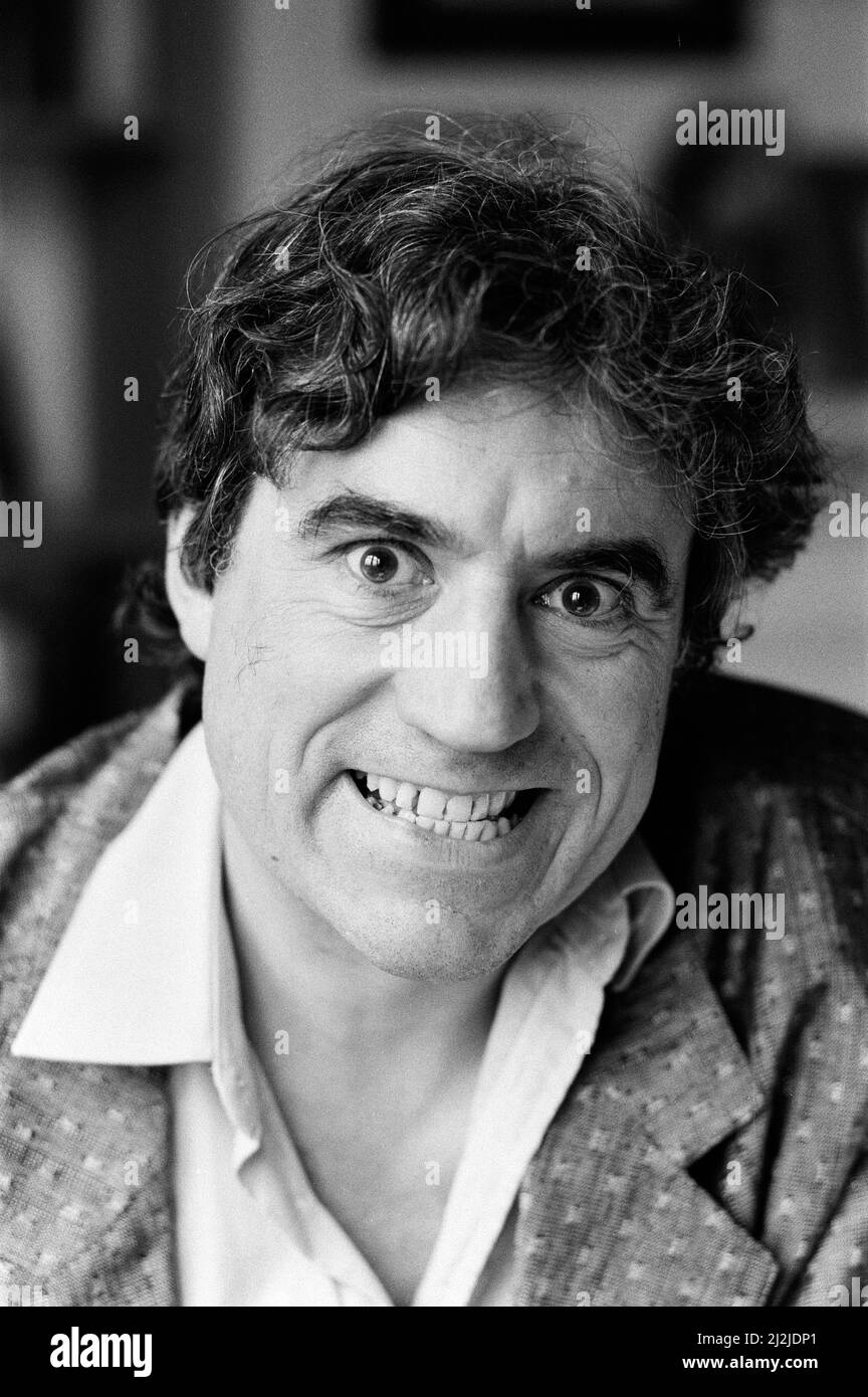 Comedian and actor Terry Jones. 31st March 1987 Stock Photo - Alamy