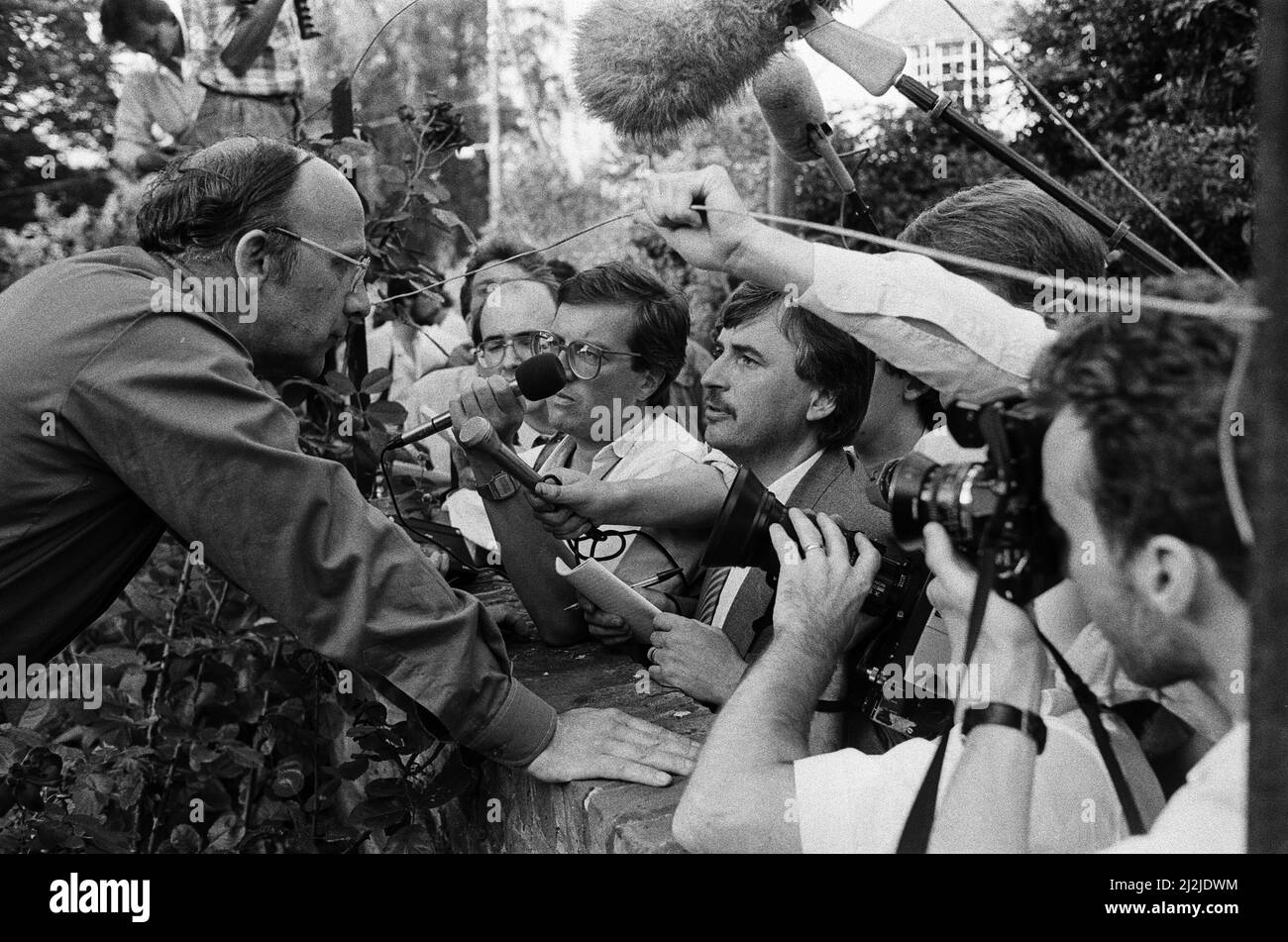 Scenes in Hungerford, Berkshire, following a gun siege in the town the ...