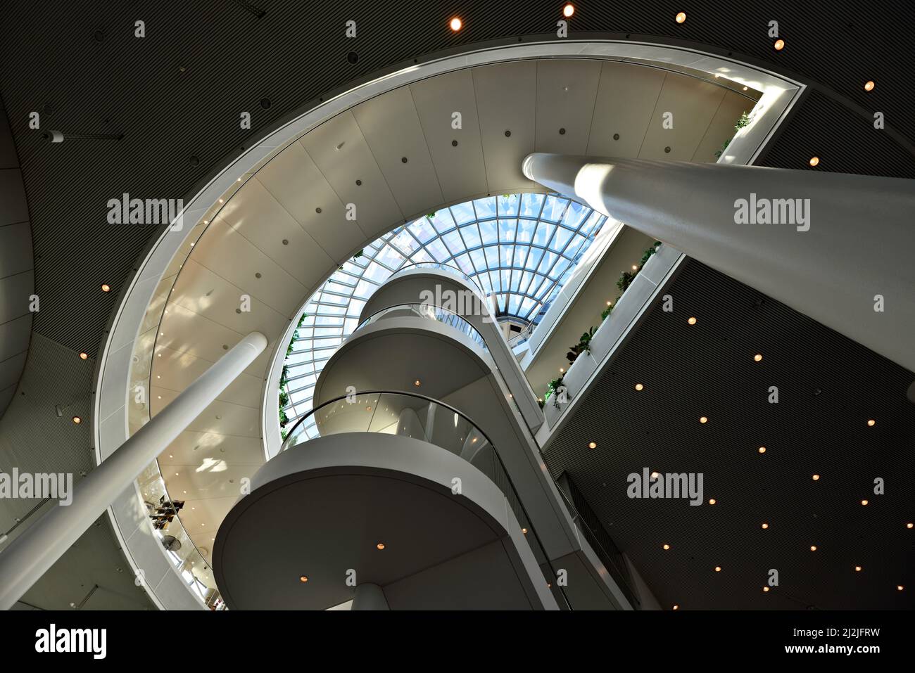 Interior of the Perlan (The Pearl) Museum, Reykjavik, iceland Stock ...
