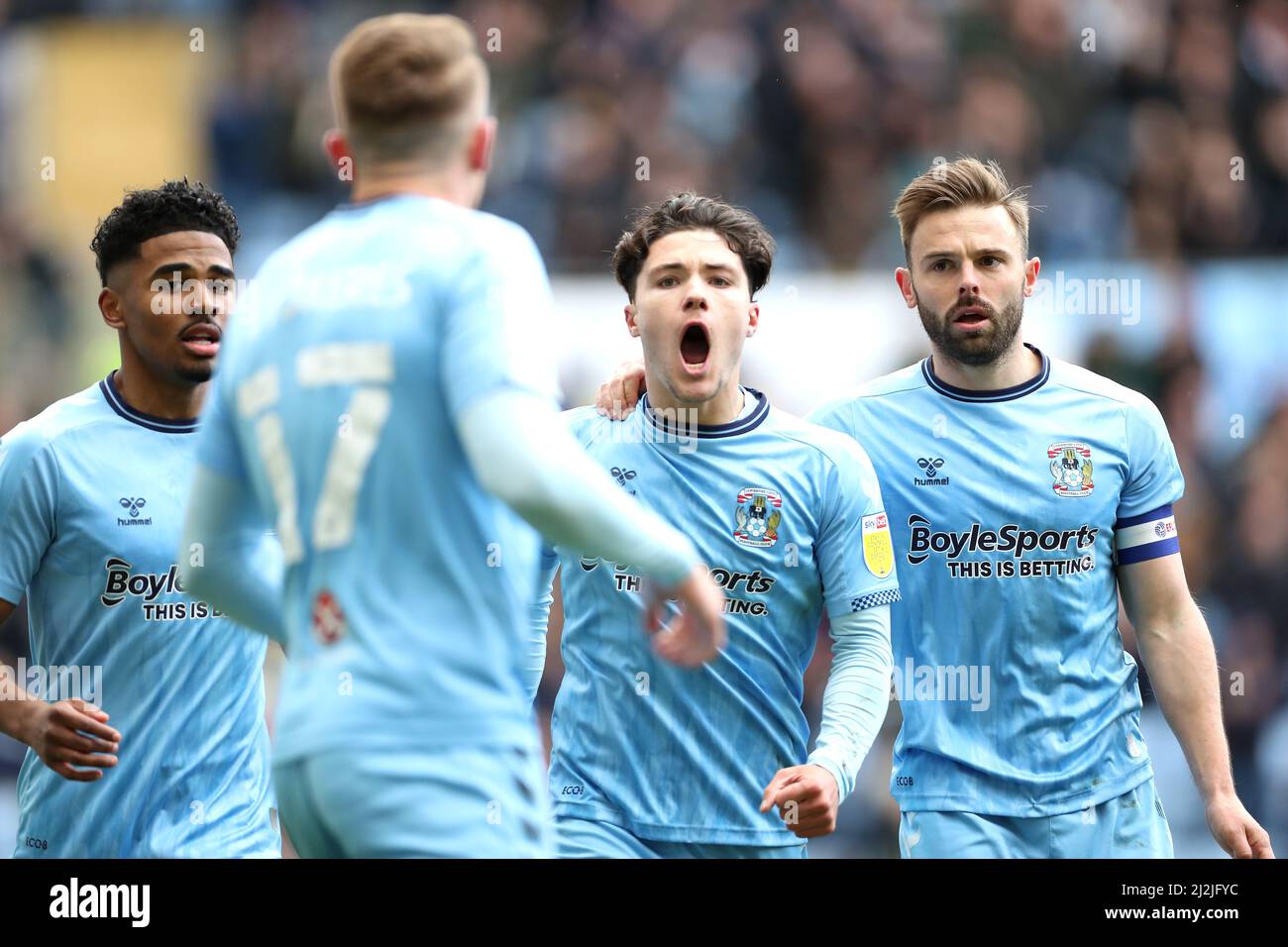 Coventry city goal celebration 2022 hi-res stock photography and images ...