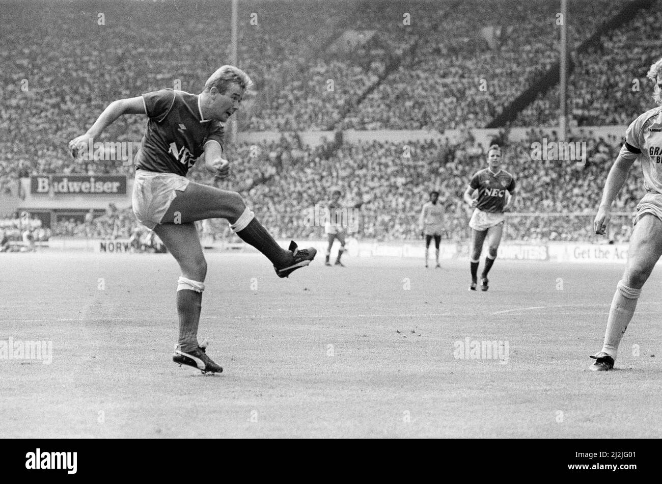 Everton 1-0 Coventry, Charity Shield football match at Wembley Stadium ...