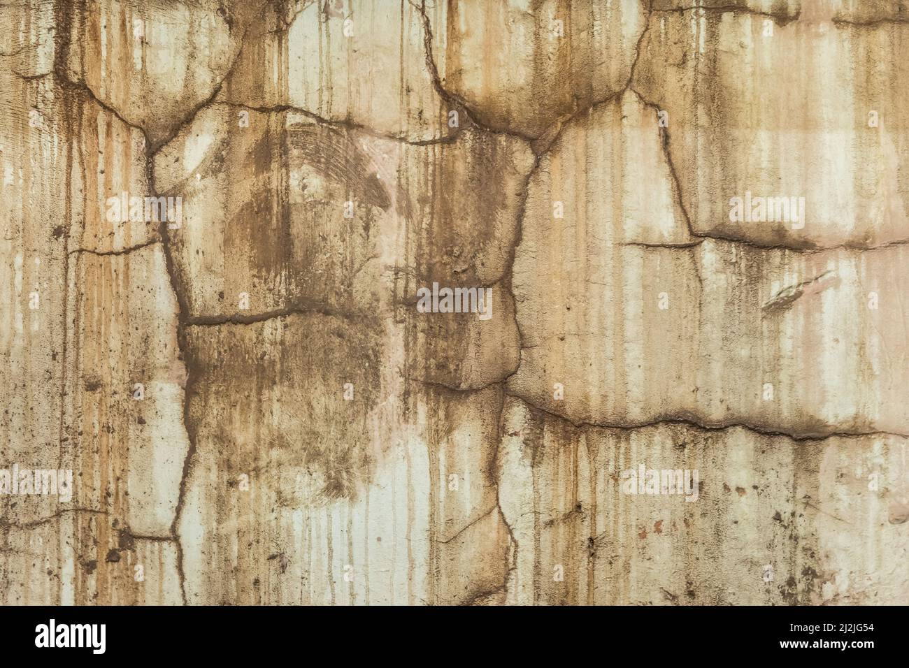 Old dirty cracked background concrete wall crack cement broken surface ...