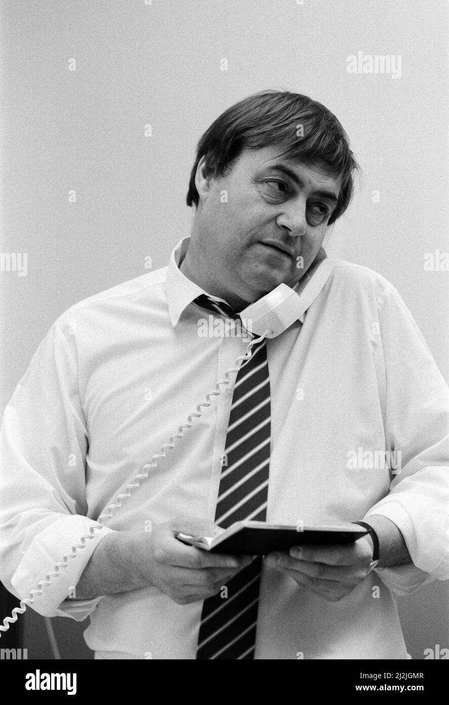 John Prescott MP, Member of Parliamentfor Hull East, and Shadow ...