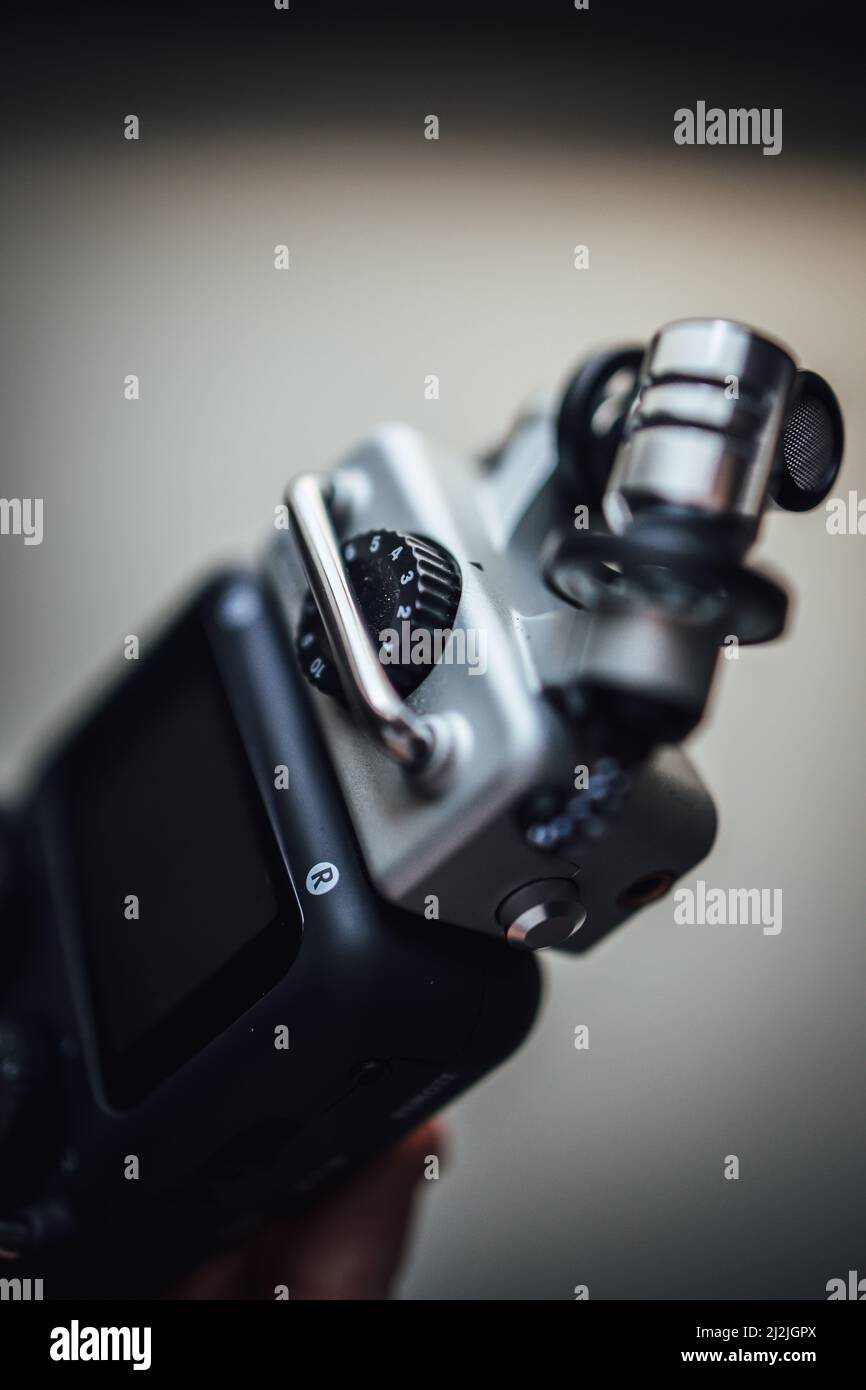 Zoom audio recorder hi-res stock photography and images - Alamy