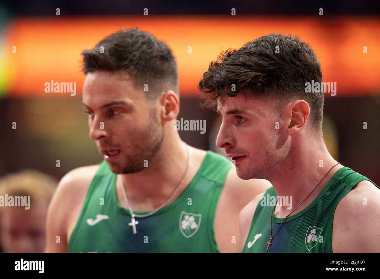 Brian Gregan and Cillin Greene IRL competing the men’s 4x400m relay on ...