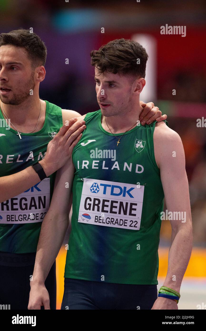 Brian Gregan and Cillin Greene IRL competing the men’s 4x400m relay on ...