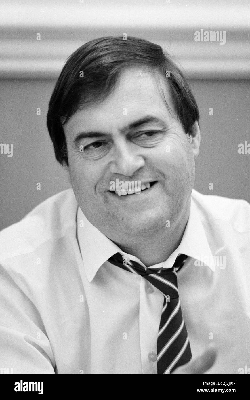 John Prescott MP, Member of Parliamentfor Hull East, and Shadow ...