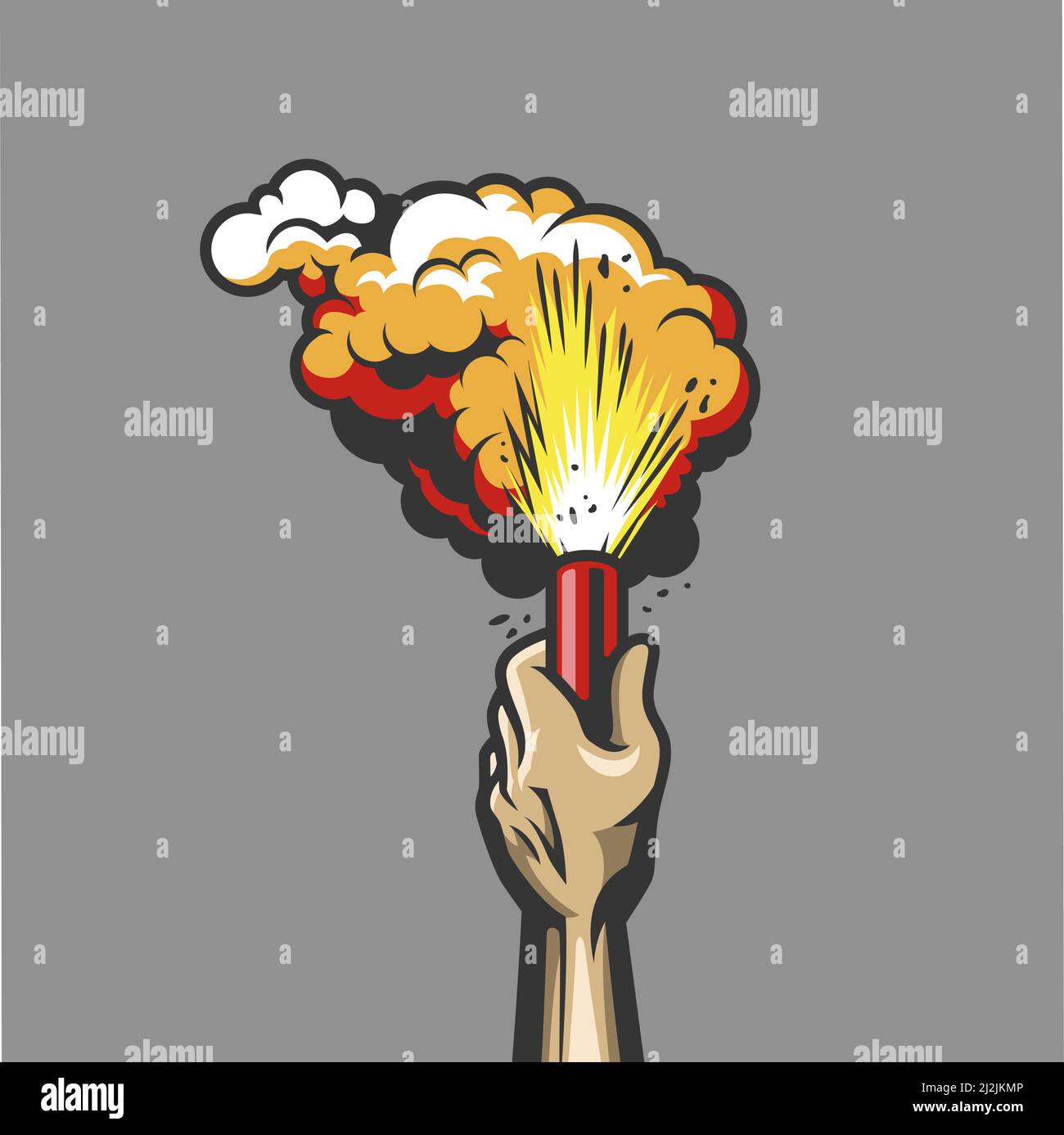 Pyro show Stock Vector Images - Alamy