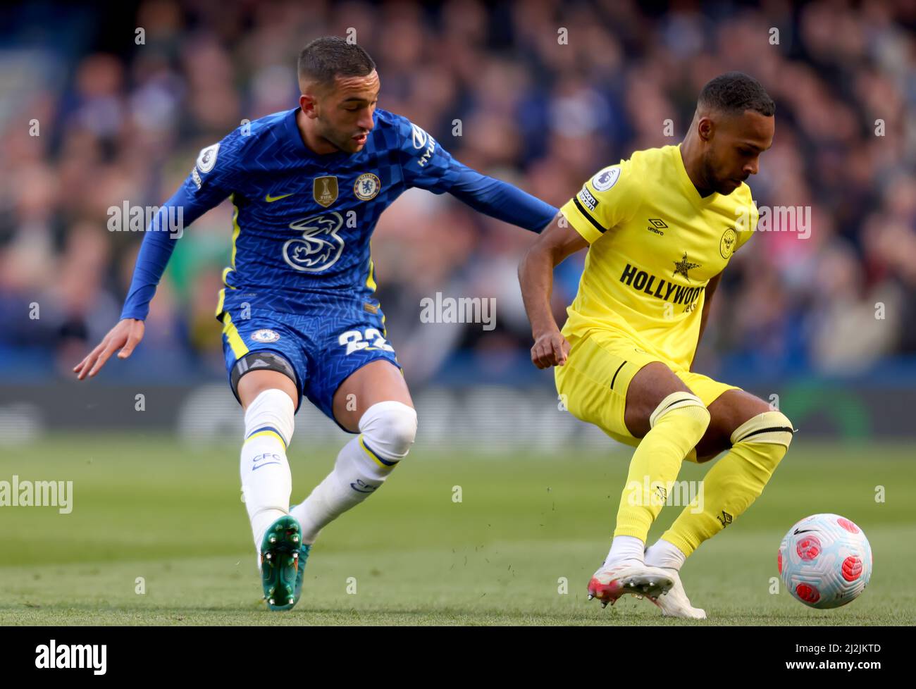 2nd April 2022 ; Stamford Bridge, Chelsea, London, England: Premier ...