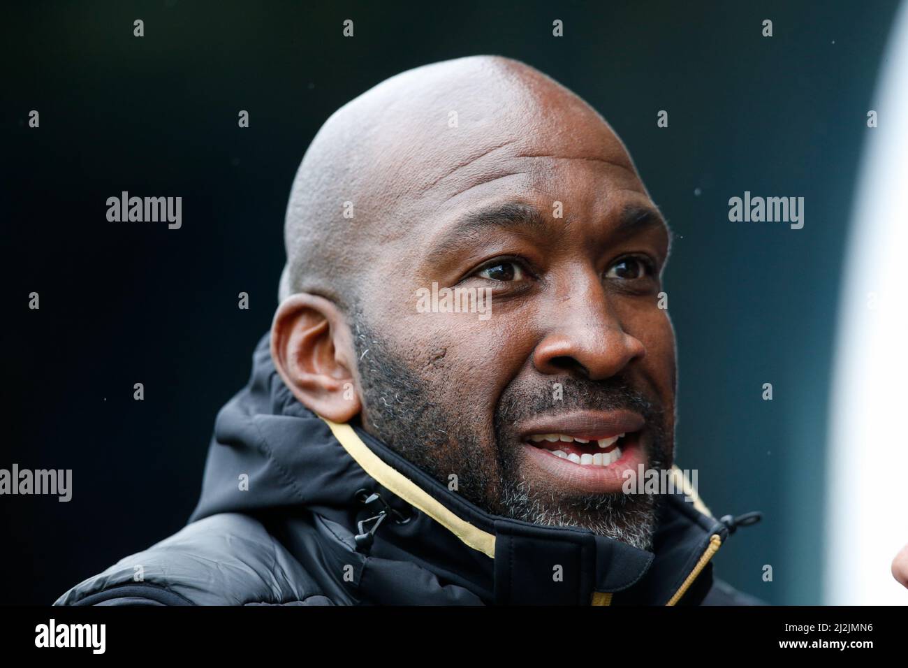 Darren Moore manager of Sheffield Wednesday Stock Photo - Alamy