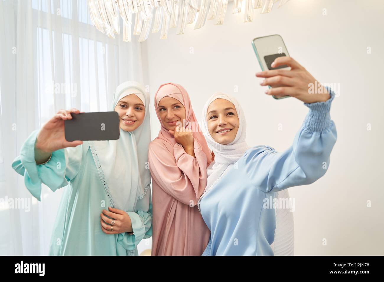 Beautiful religious women posing in new outlook Stock Photo - Alamy