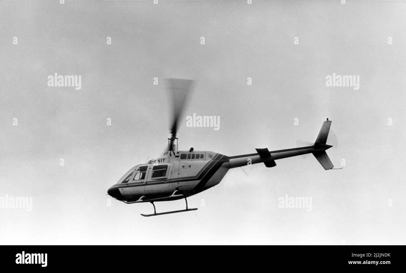 Bell jet ranger Black and White Stock Photos & Images - Alamy