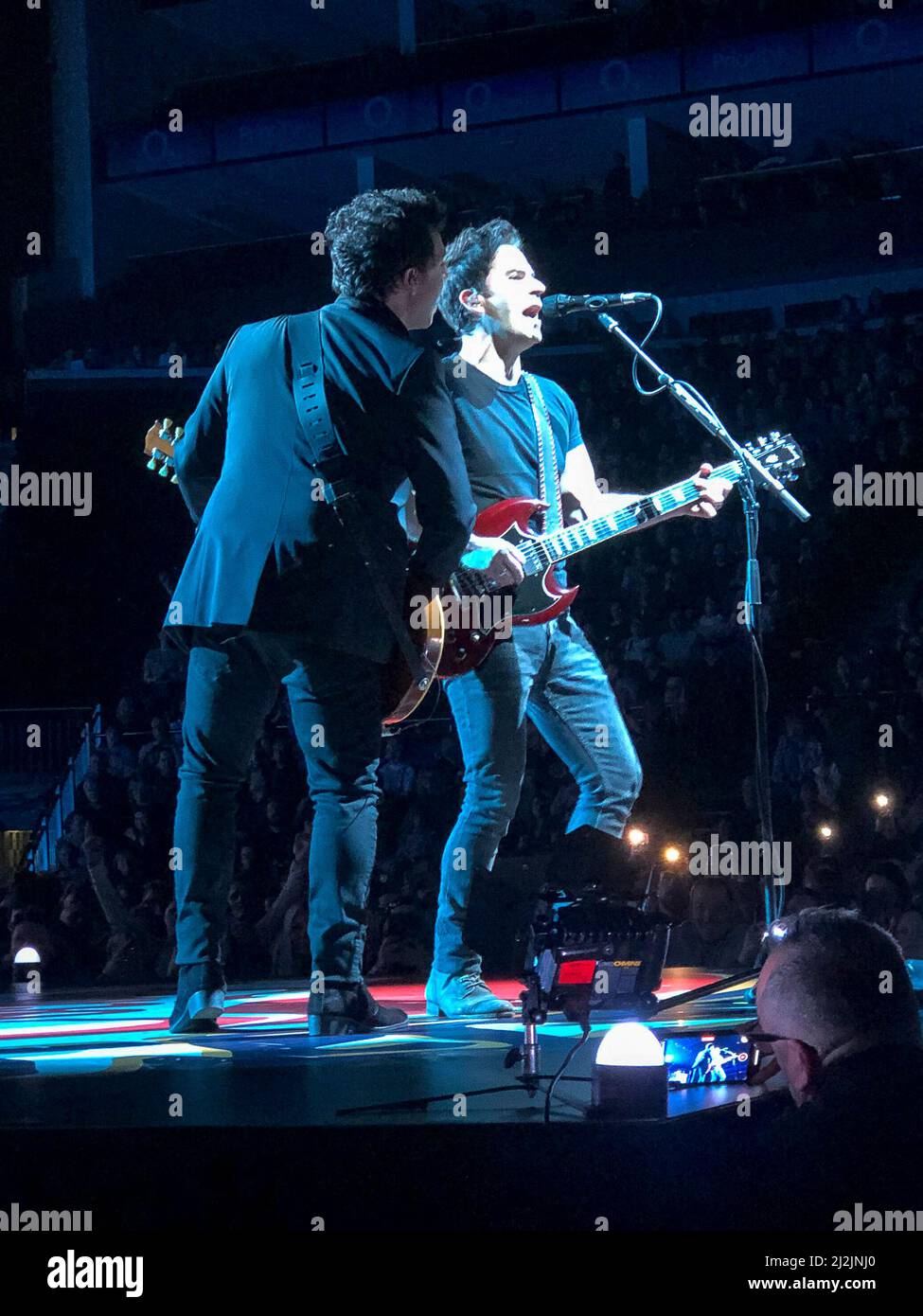 The O2, Peninsula Square, London. 02nd April 2022. Welsh rock band the ...