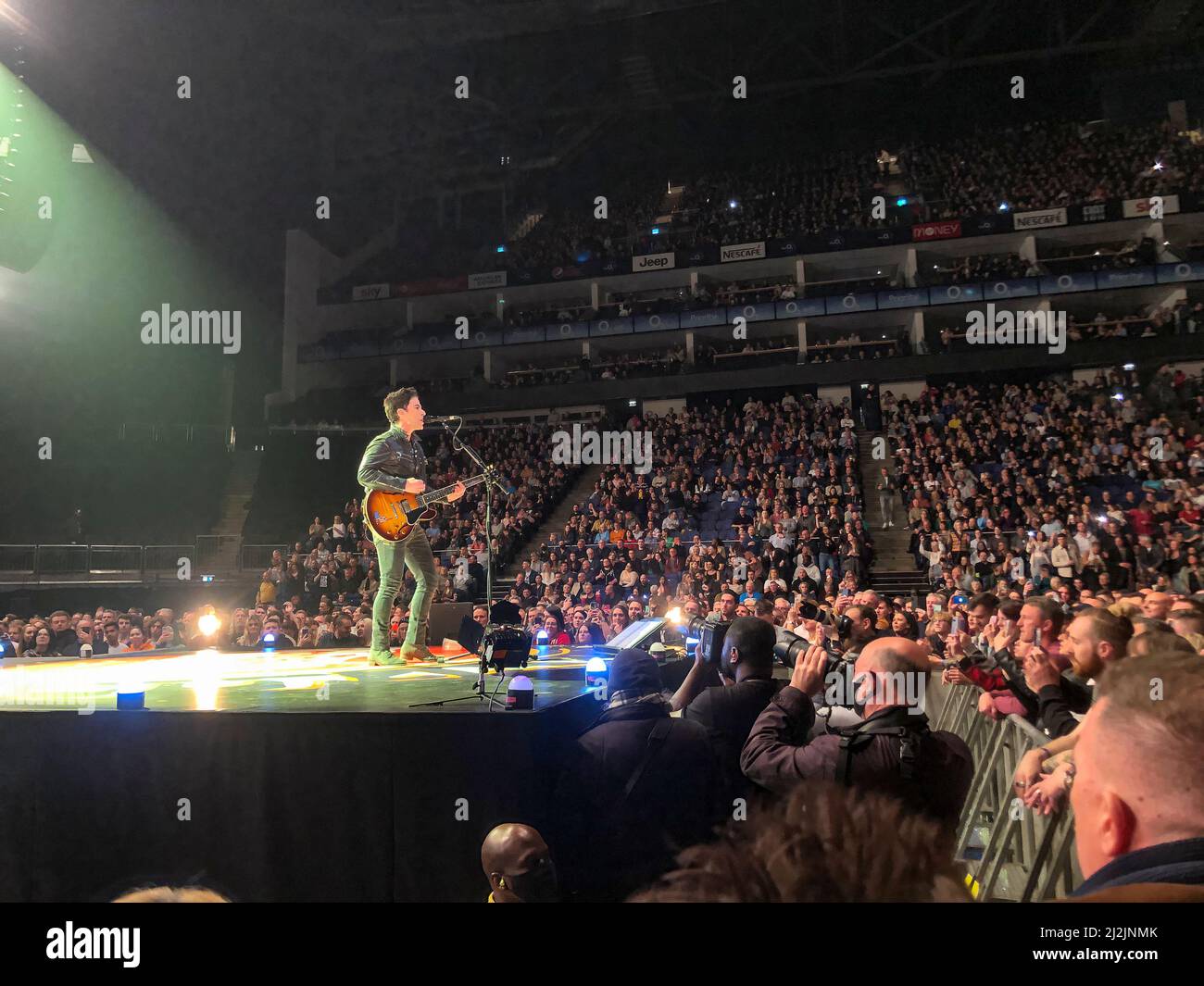 The O2, Peninsula Square, London. 02nd April 2022. Welsh rock band the ...
