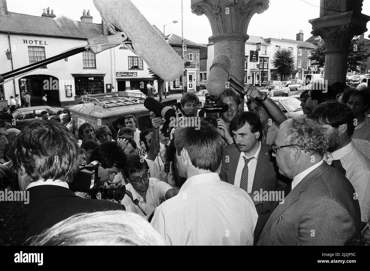 Scenes in Hungerford, Berkshire, following a gun siege in the town the ...