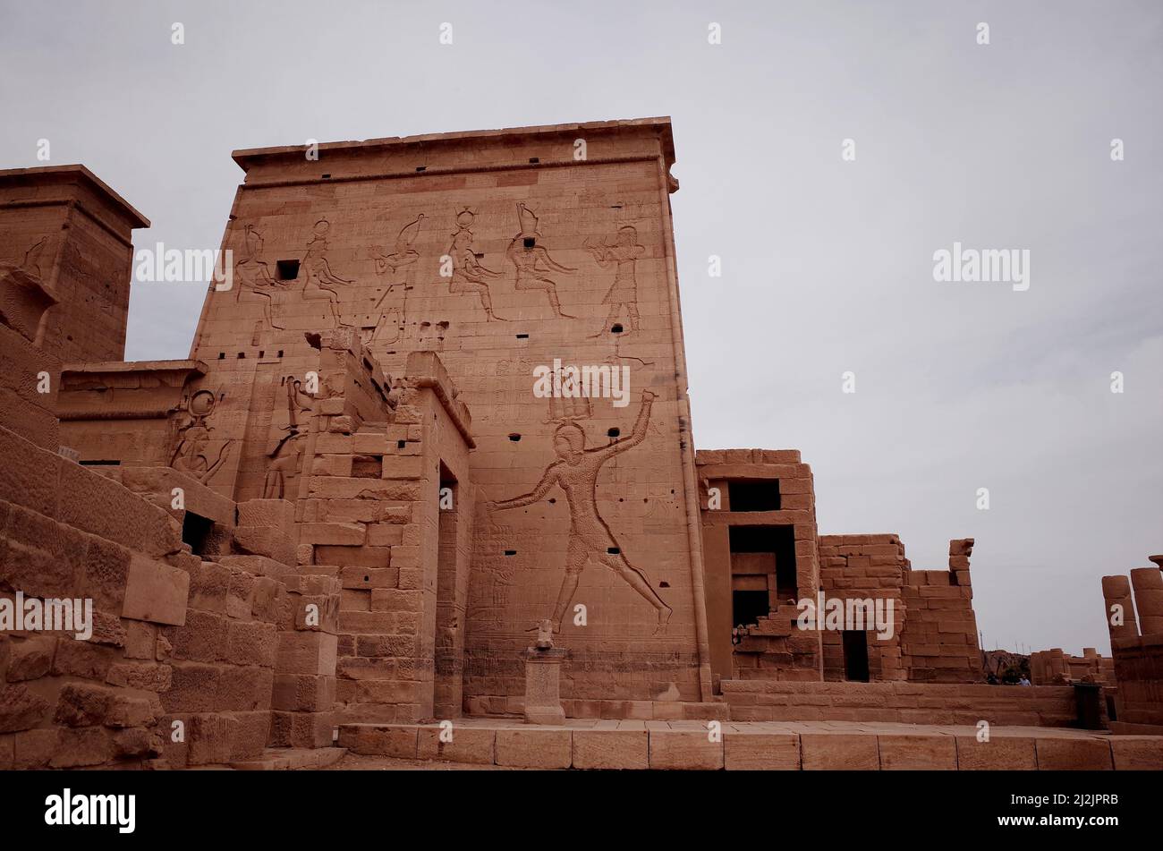 An ancient Egyptian temple architecture Stock Photo - Alamy