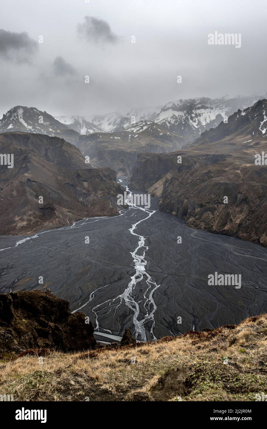 Valahnúkur mountains hi-res stock photography and images - Alamy