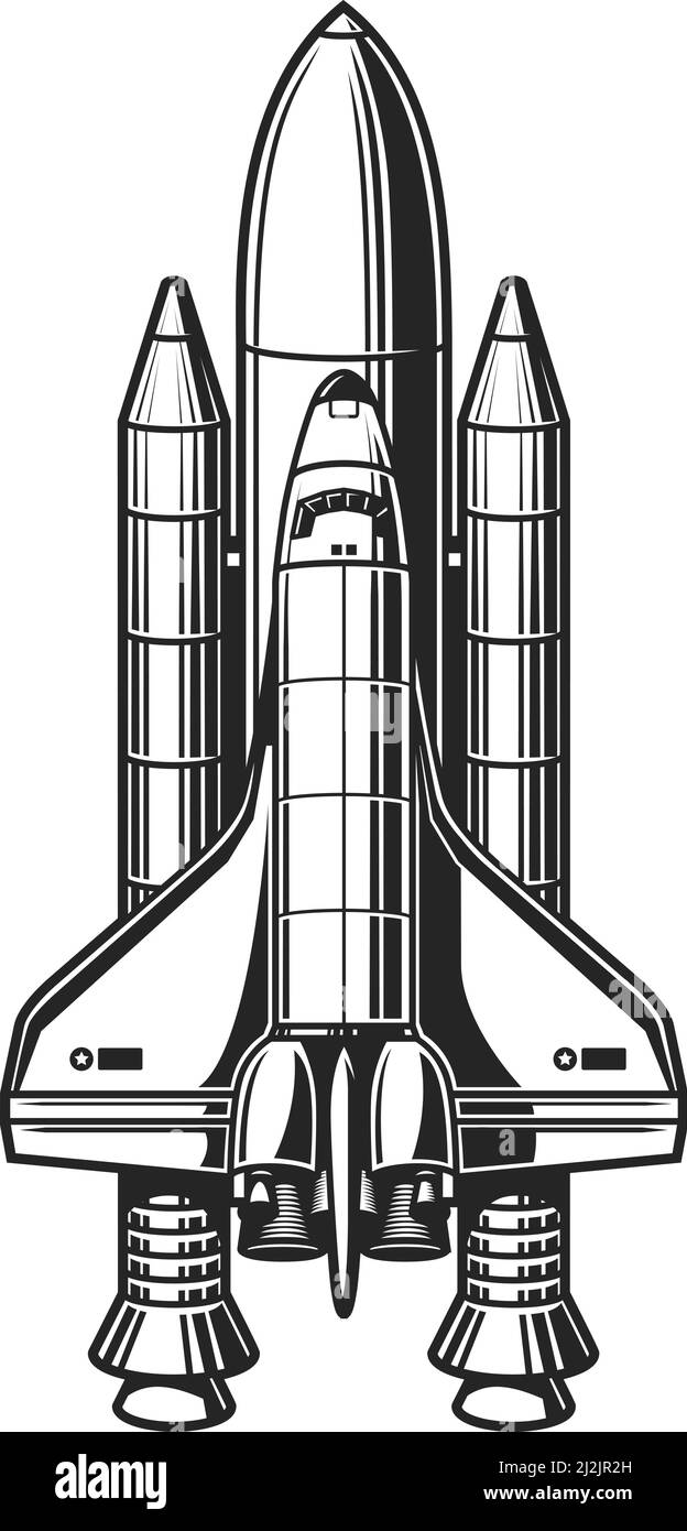 Rocket Ship Drawing