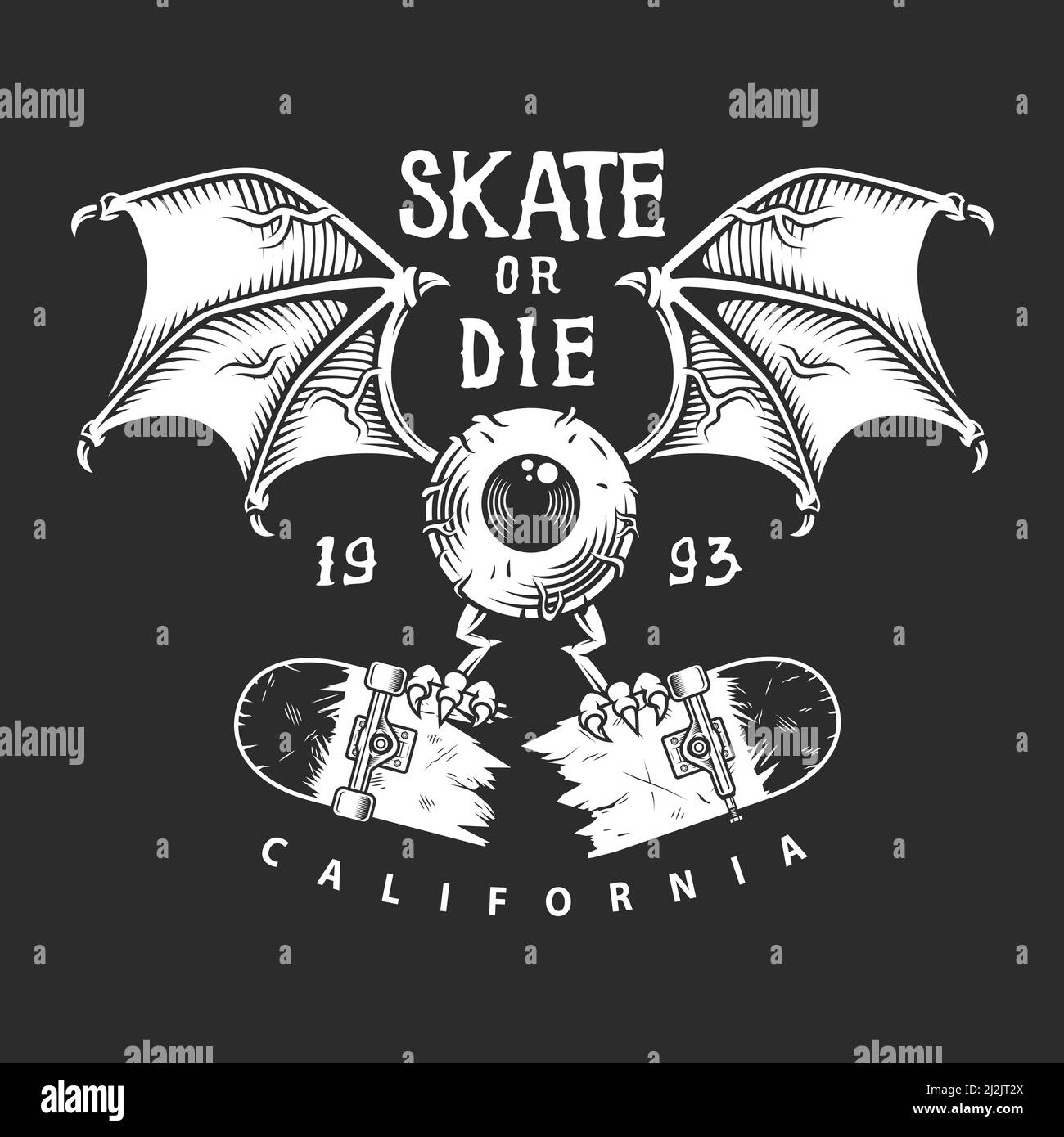 Vintage Skateboard Logo Blind Vintage Logo Sticker Multi 90x35mm