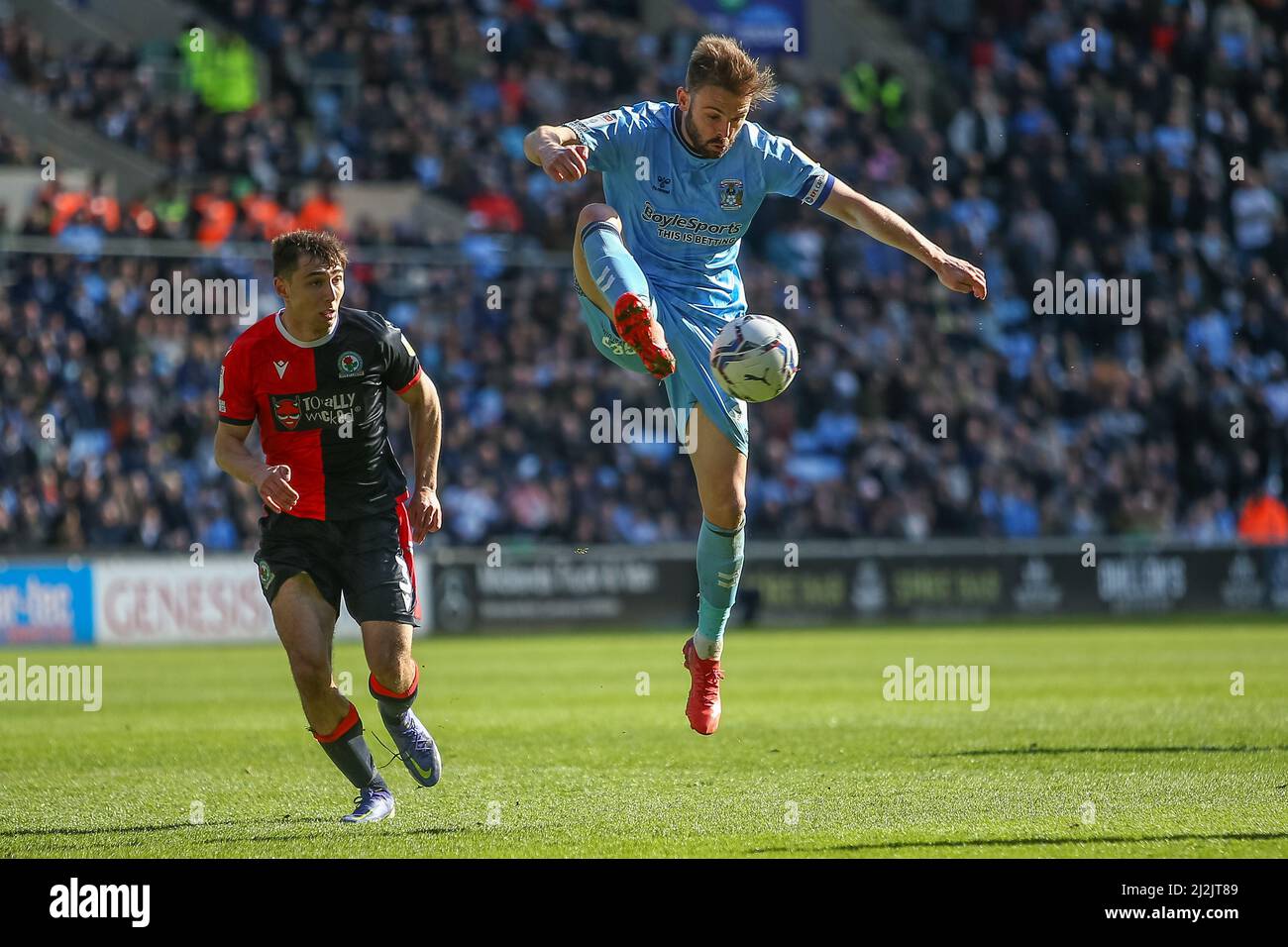 Matthew Godden #24 of Coventry City controls the ball Stock Photo - Alamy