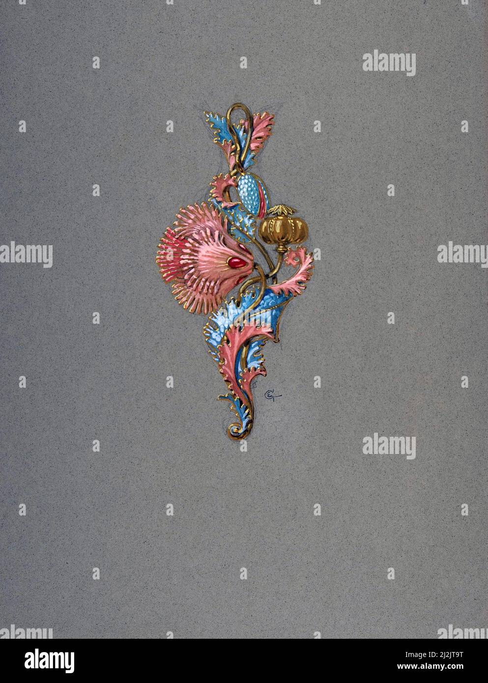 Poster Art by Eugene Grasset. Art Nouveau - Jugend - Belle Epoque ...