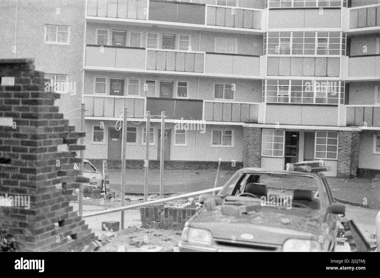 The great storm 1987 uk Black and White Stock Photos & Images - Alamy