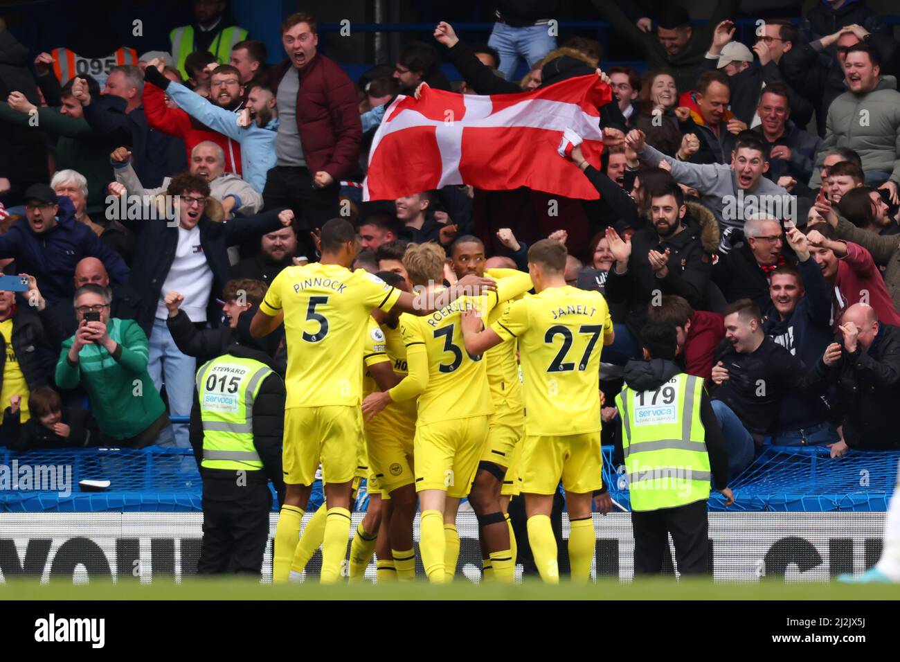 2nd April 2022 ; Stamford Bridge, Chelsea, London, England: Premier ...
